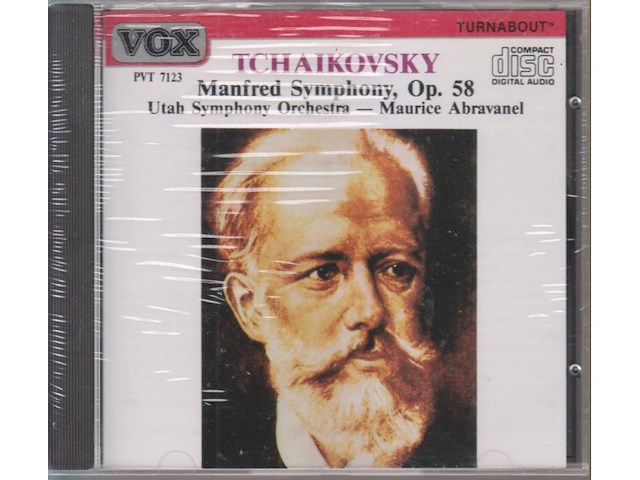 cd / TCHAIKOVSKY - Manfred Symphony, Op. 58
