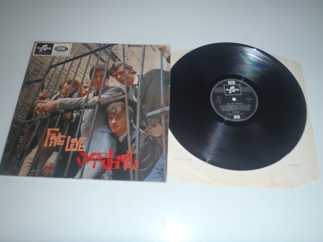 YARDBIRDS LIVE ORIGINAL UK LP