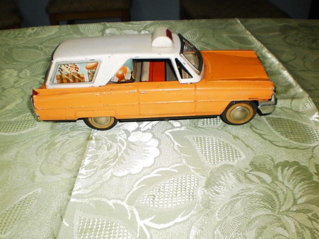 Shanghai Taxi Tin Toy 463 ME 712 - stara limena igracka