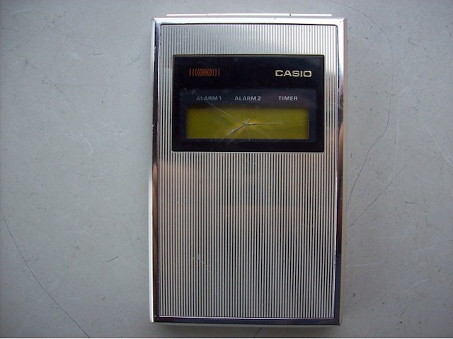 CASIO MQ-5 digitron-sat-alarm Made in Japan
