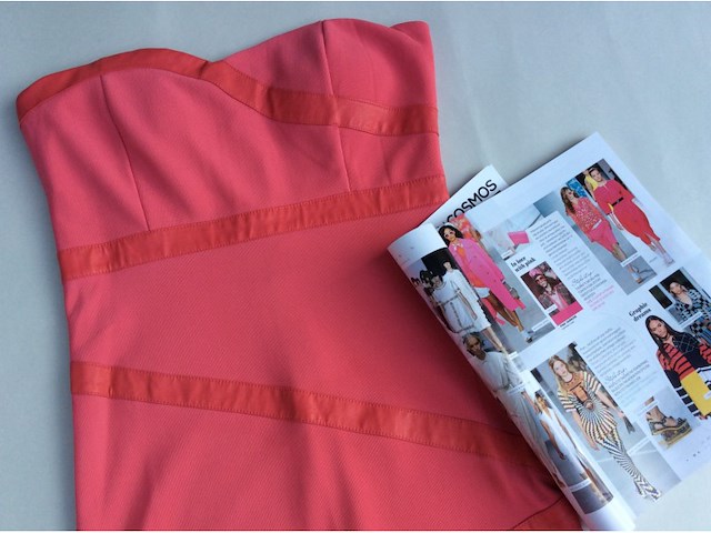 Pink korset haljina  Velicina l/XL