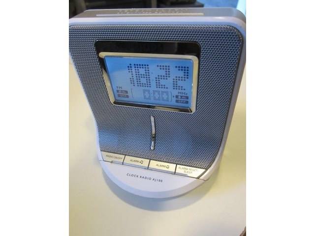 PHILIPS AJ100 - digitalni radio-sat-budilnik