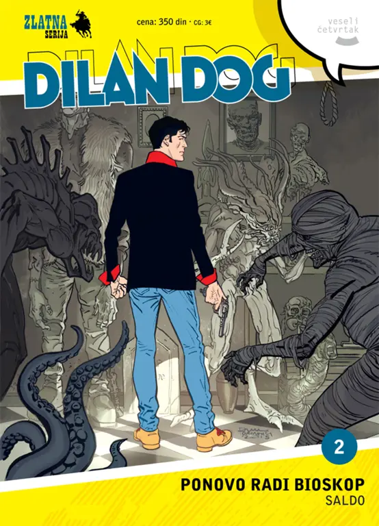 Veseli Četvrtak Zlatna serija 2 - Dylan Dog - Ponovo radi bioskop (korica A)