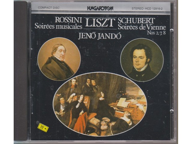 cd / ROSSINI - LISZT - SCHUBERT