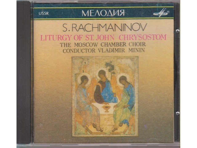 cd / RACHMANINOV - LITURGY OF ST. JOHN CHRYSOSTOM