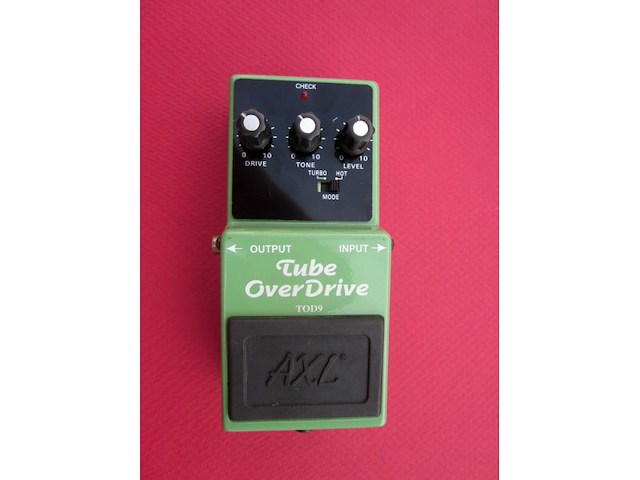 AXL Tube OverDrive TOD9 pedala