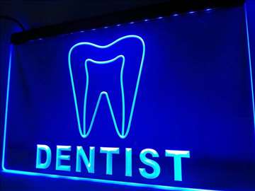 LED reklama za stomatološku ordinaciju