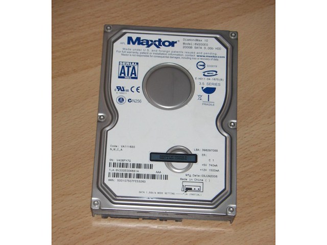 Maxtor DiamondMax 10 SATA 200GB