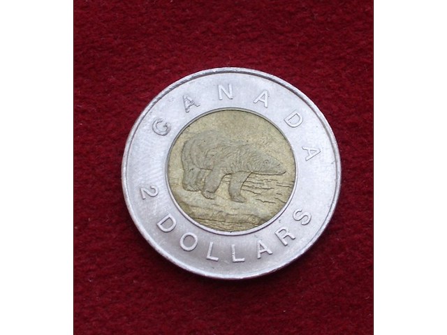 Canada 2 dolara 2007,bimetal