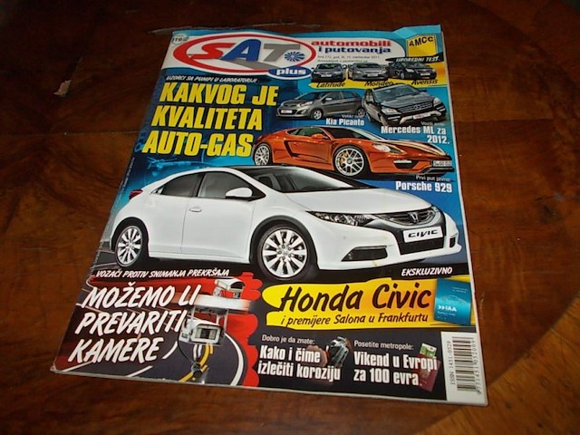 Auto SAT Plus br.272 (15.Septembar 2011.)