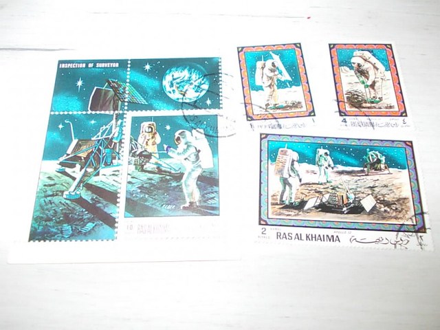 Poštanske marke Ras Al Khaima - (serija) 4 komada