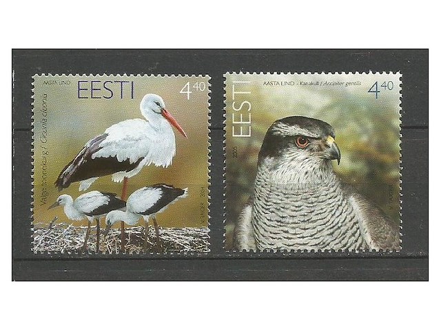 cf Estonija 2004 i 2005. Ptice,ciste