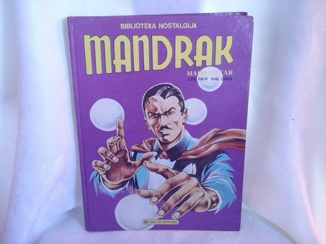 Mandrak Mađioničar Lee Falk biblioteka nostalgija