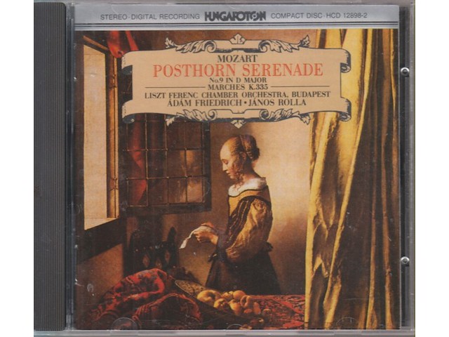 cd / MOZART - POSTHORN SERENADE