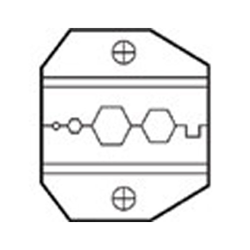 Modul za univerzalna klešta za krimpovanje RG-58, RG-174, RG-8218, SMA, SMB, FC Biconic&SC&ST Fiber Optic (CP-336DF2)