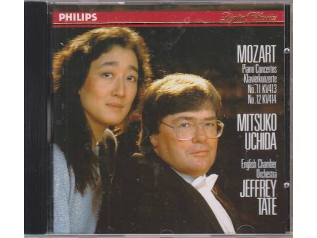 cd / MOZART - MITSUKO UCHIDA + JEFFREY TATE