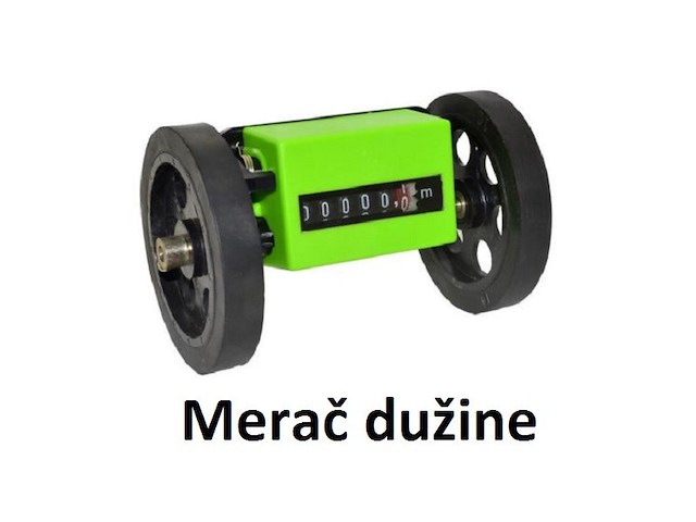 Merac duzine - Merni tocak sa brojacem u metrima