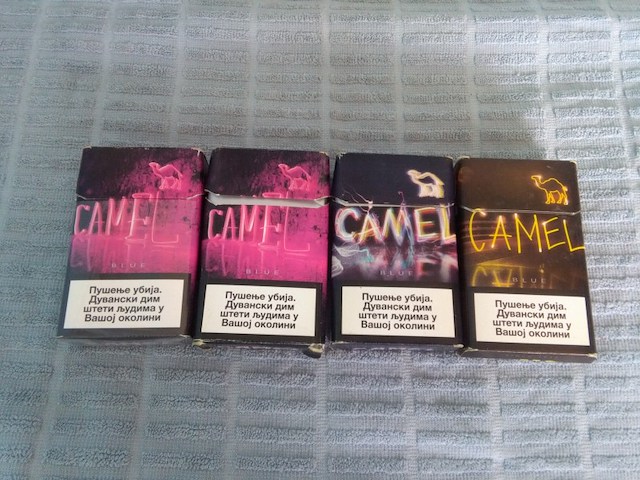 Camel starije paklice ograničena serija limited edition