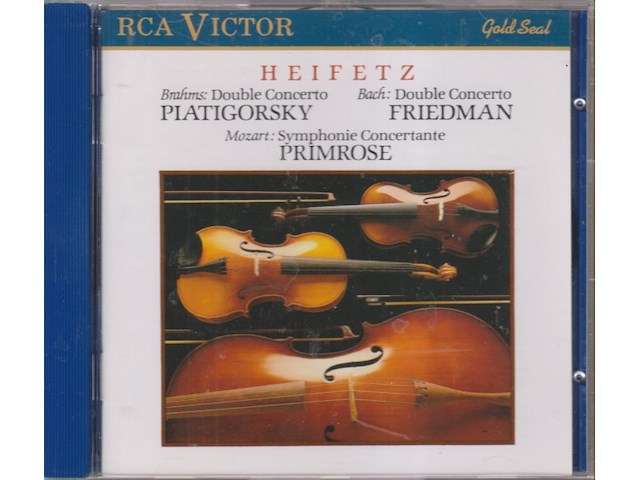 cd / HEIFETZ - PIATIGORSKY - FRIEDMAN - PRIMROSE