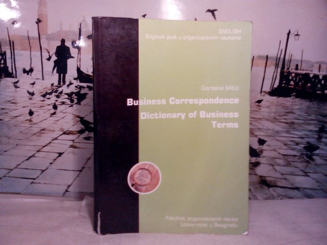 Business correspondence dictionary of business terms