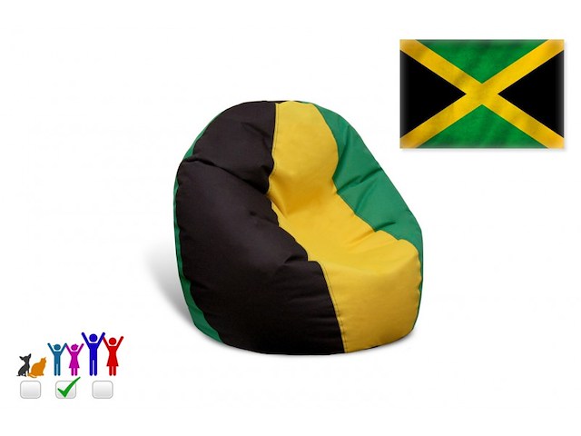 Lazy Bag ( ZA DECU 75cm ) Šoteks - Jamajka