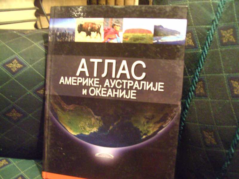 Geografski Atlas Amerike, Australije i Okeanije