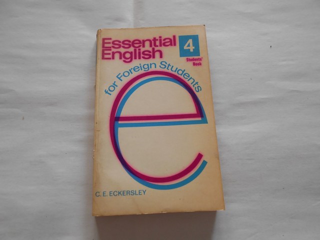 Essential english 4, for foreign st. Longman,1974.