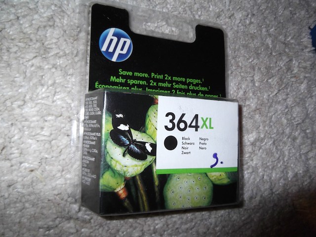 HP 364 XL Black JUN,FEB 2018 NOVI NEOTPAKOVANI