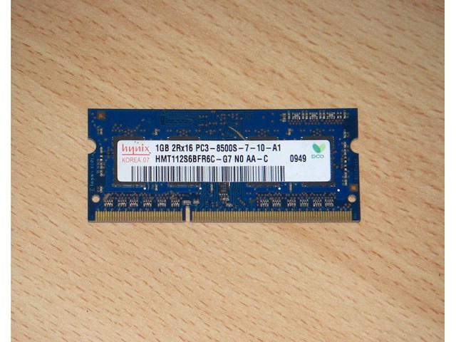 Hynix DDR3 RAM 1GB za laptop