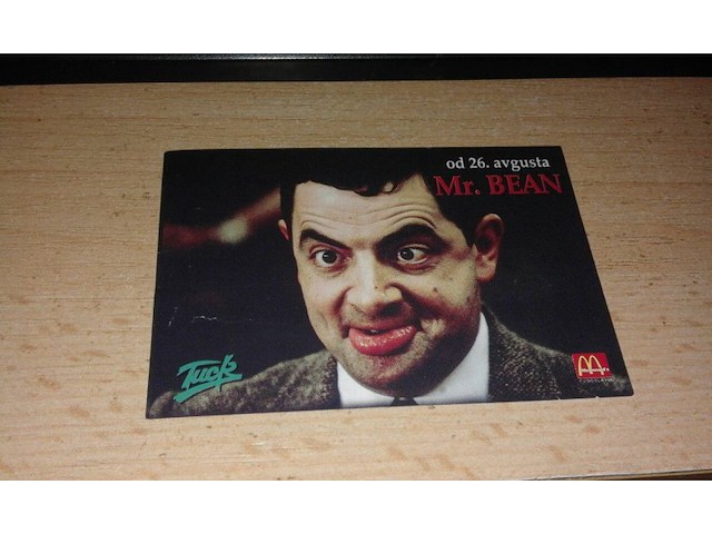 Mali reklamni letak za film Mr. Bean