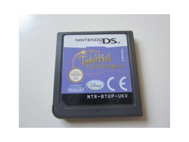Nintendo DS / DS Lite / DSi XL... kertridž- Tinker Bell