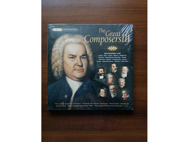 The Great Composers - 16 CD Delux NOVO