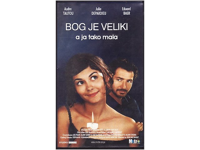 BOG JE VELIKI A JA TAKO MALA  - ORIGINALNA VHS KASETA