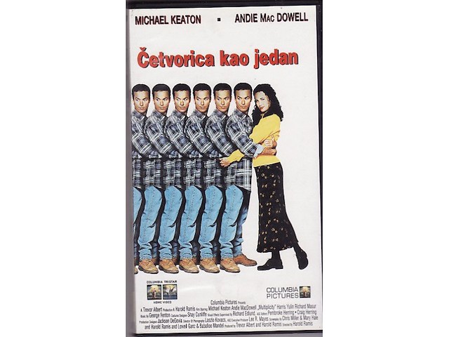 ČETVORICA KAO JEDAN  - ORIGINALNA VHS KASETA