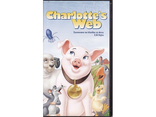 CHARLOTTE`S WEB   - ORIGINALNA VHS KASETA