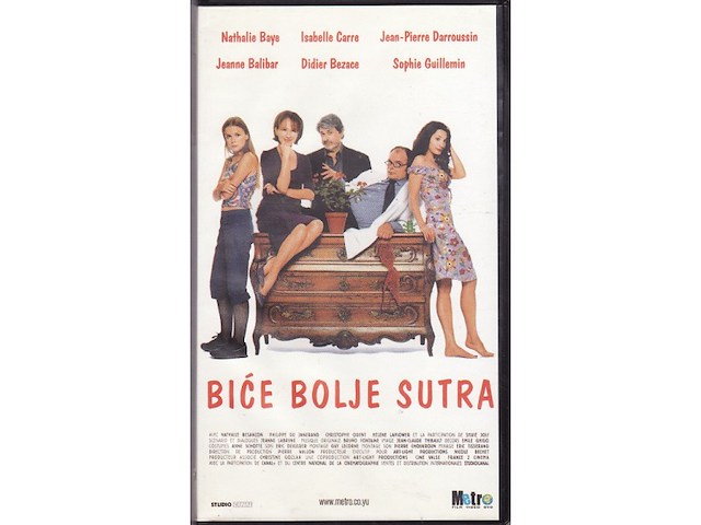 BIĆE BOLJE SUTRA  - ORIGINALNA VHS KASETA