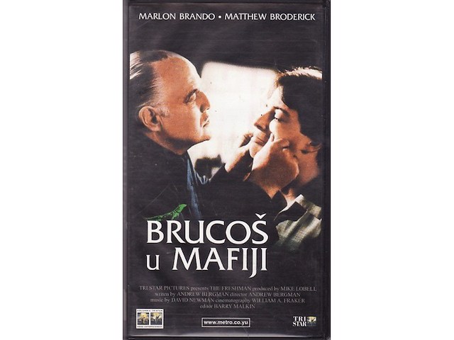 BRUCOŠ U MAFIJI  -ORIGINALNA VHS  KASETA