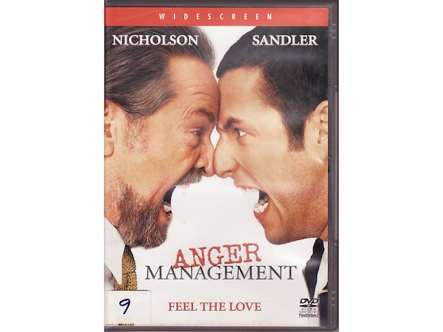 ANGER MANAGEMENT - ORIGINAL DVD FILM