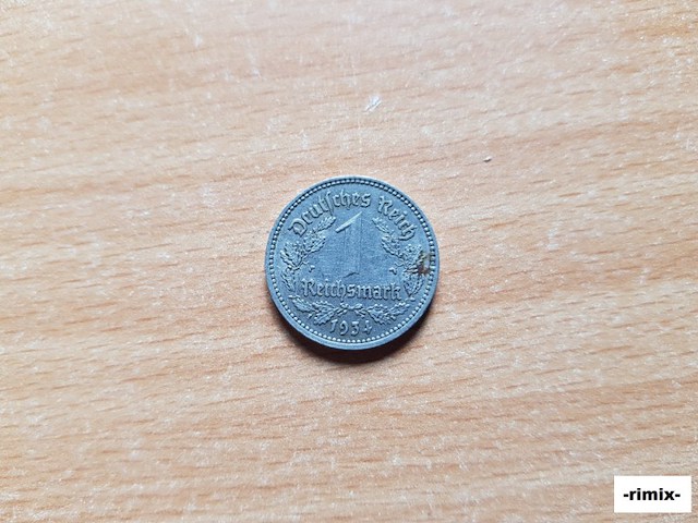 1 reichsmark 1934