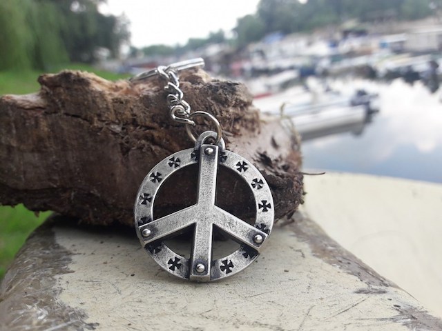 Peace priezak za kljuceve,Pis simbol,simbol mira