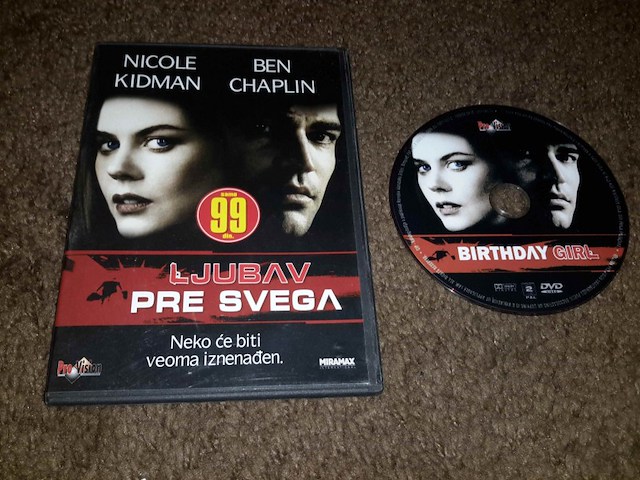 Ljubav pre svega DVD