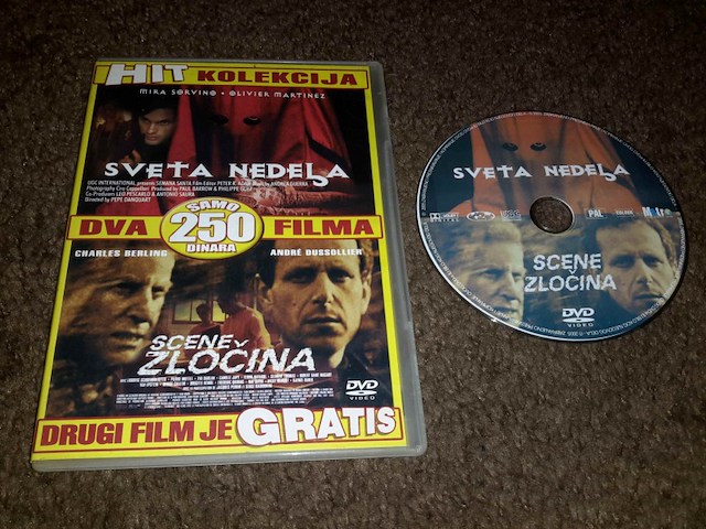 Sveta nedelja + Scene zlocina DVD