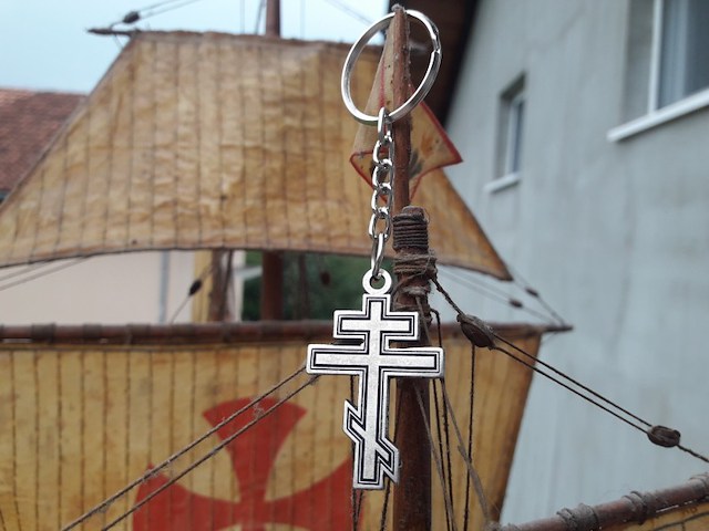 Ruski Krst 4cm privezak,Pravoslavni Krst,Srpski krst