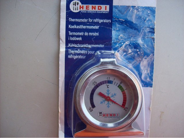 Termometar za vitrinu od - 50 do + 25 stepeni - nov