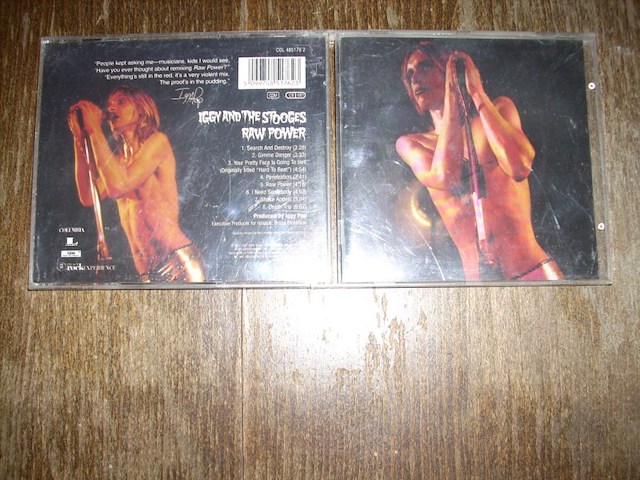 Iggy And The Stooges – Raw Power CD Columbia Europe `97