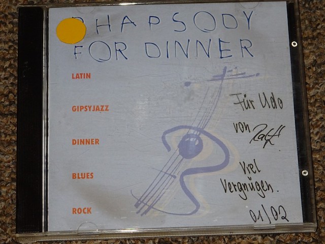 rhapsody for dinner