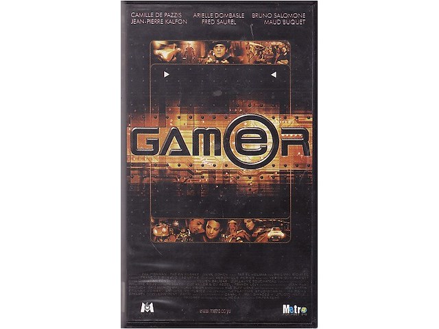 GAMER    ORIGINALNA VHS KASETA