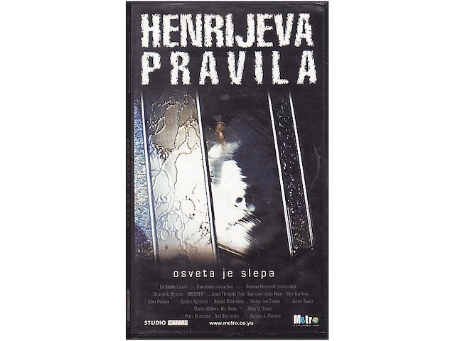 HENRIJEVA PRAVILA ORIGINALNA VHS KASETA