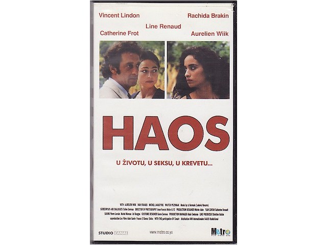 HAOS   - ORIGINALNA VHS KASETA