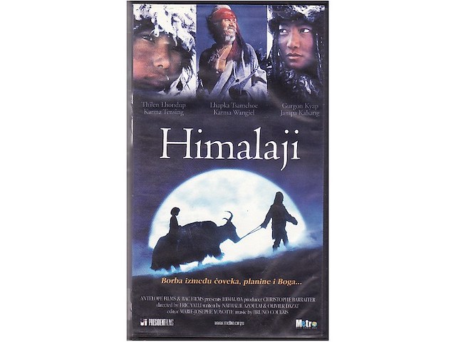 HIMALAJI   - ORIGINALNA VHS KASETA